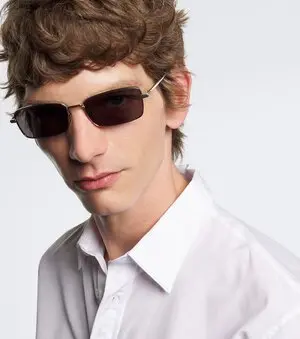 Dior Rectangular Sunglasses - Silver