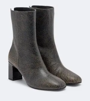 JIMMY CHOO Daze Leather Ankle Boots