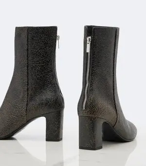 JIMMY CHOO Daze Leather Ankle Boots
