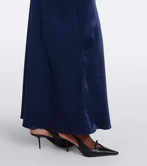 RODARTE Silk Satin Maxi Dress