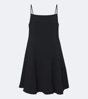 Givenchy Sliced Crepe Cady Minidress