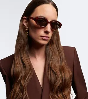 Saint Laurent Oval Sunglasses