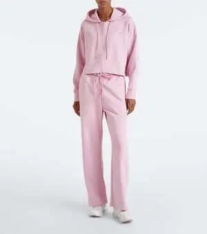 Adidas By Stella McCartney Logo Cotton Jersey Sweatants