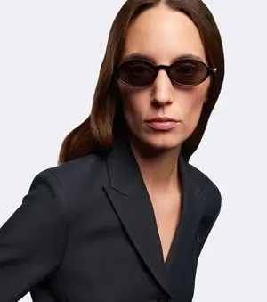 Dior Bow R2i Oval Sunglasses