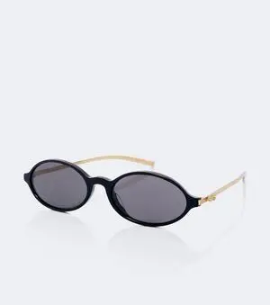 Dior Bow R2i Oval Sunglasses