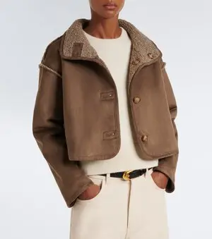 Velvet By Graham & Spencer Esme Cropped Jacket - Brown