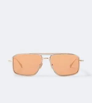 JACQUES MARIE MAGE Earl Navigator Sunglasses - Gold