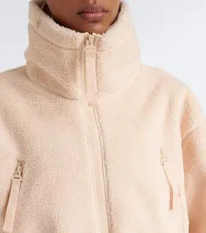 Adidas By Stella McCartney Hooded Teddy Jacket