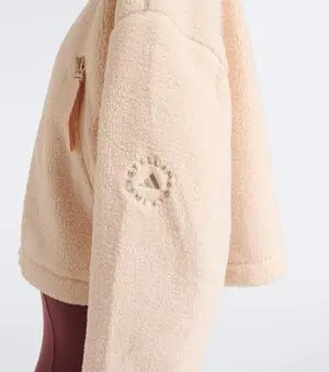 Adidas By Stella McCartney Hooded Teddy Jacket