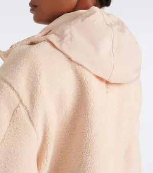 Adidas By Stella McCartney Hooded Teddy Jacket