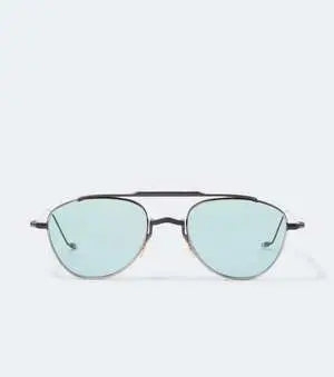 JACQUES MARIE MAGE Flynn Aviator Sunglasses - Blue