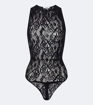 Wolford Lace Bodysuit - Black