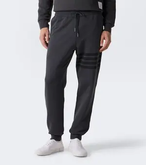 Thom Browne Striped Cotton Sweatpants