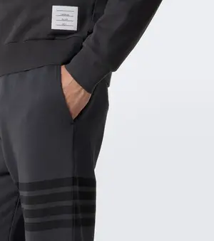 Thom Browne Striped Cotton Sweatpants