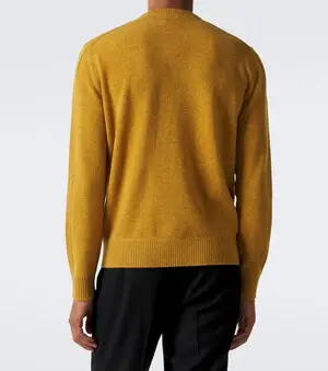 Zegna Wool And Cashmere Sweater - Yellow