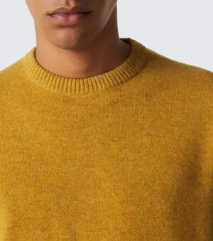 Zegna Wool And Cashmere Sweater - Yellow