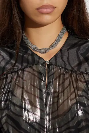 Isabel Marant Étoile Choker With Shimmering Crystals