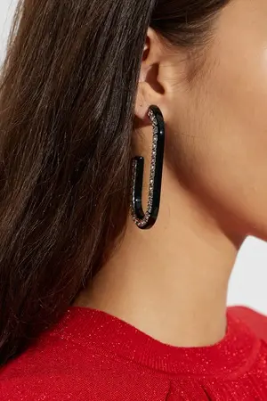 Isabel Marant Étoile Earrings With Shimmering Crystals
