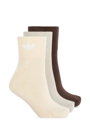 ADIDAS ORIGINALS Three-pack Socks With Logo - Multicolour