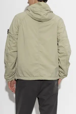 Stone Island Jacket With Logo Patch