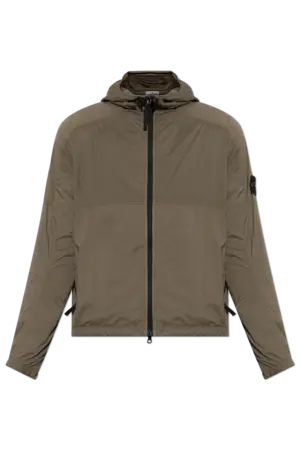 Stone Island Jacket With Logo Patch