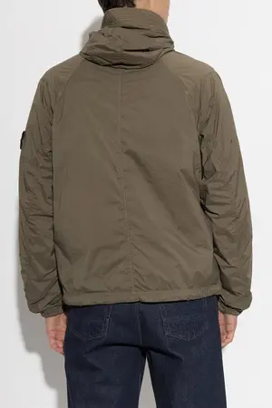 Stone Island Jacket With Logo Patch