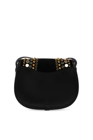 Etro Suede Bag With Embellishments