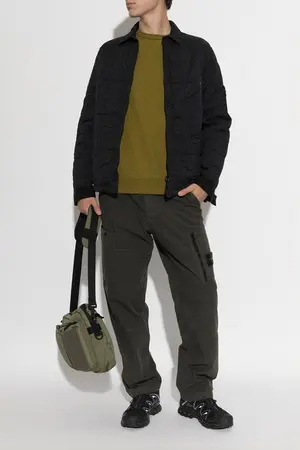 Stone Island Jacket With Logo Patch