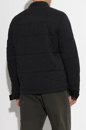 Stone Island Jacket With Logo Patch