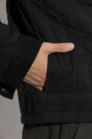Stone Island Jacket With Logo Patch