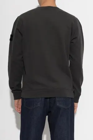 Stone Island Sweatshirt With Logo Patch