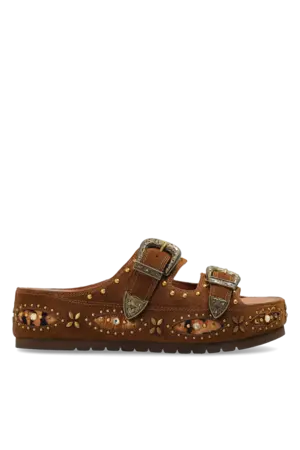 Kurt Geiger Platform Sandals ‘western Buckle