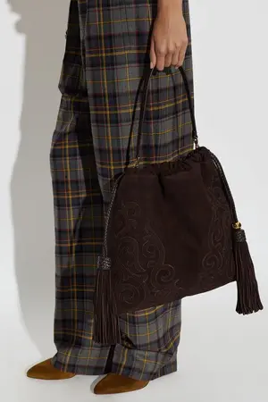 Etro Suede Bag "kalispera Large