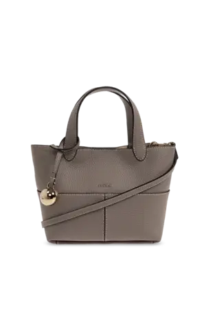 Furla Leather ‘primrose Mini’ Bag - Beige