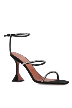 Amina Muaddi Gilda’ Heeled Sandals