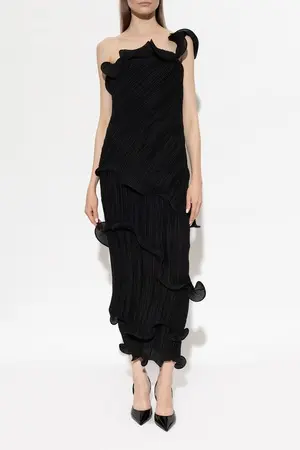 Cult Gaia Payton Asymmetrical One-shoulder Maxi Dress
