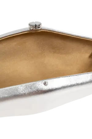 Cult Gaia Leather Clutch ‘the Caldera