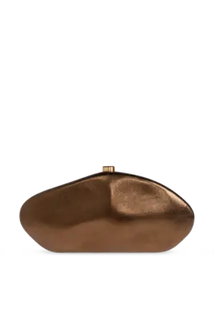 Cult Gaia Leather Clutch ‘the Caldera