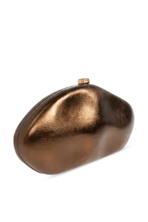 Cult Gaia Leather Clutch ‘the Caldera