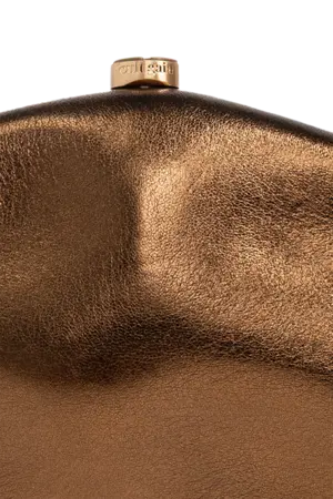 Cult Gaia Leather Clutch ‘the Caldera