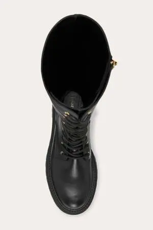 Ramy Brook Valentina Buckled Tall Combat Boot