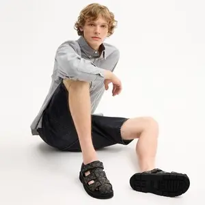 COACH OUTLET Fisherman Sandal In Signature Jacquard