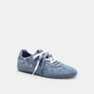 COACH OUTLET Soft Sneaker In Signature Denim - Denim Blue