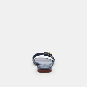 COACH OUTLET Margot Flat Sandal In Crystal Signature