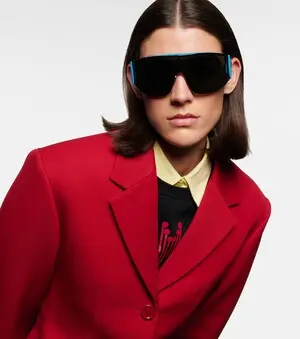 Loewe Speed Shield Sunglasses - Black