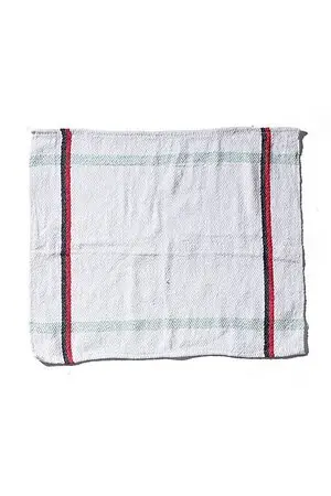 PUEBCO Red & Black Line Cloth - Brick
