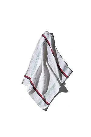 PUEBCO Red & Black Line Cloth - Brick