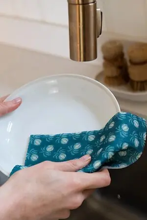 SUPRA ENDURA Swedish Dishcloth 3 Pack - Block Print
