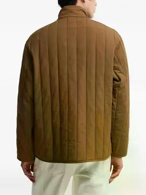 Barbour Quilted High-neck Jacket - Brown