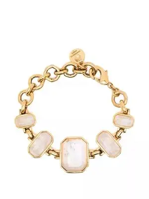GOOSSENS Stones' -tone Emerald-cut Crystal Bracelet - Gold